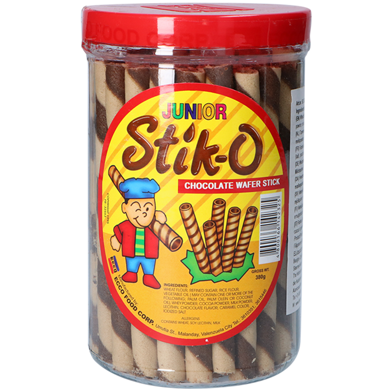 Stik-O Wafer Sticks – Chocolate Flavor (380g) – Mama Merienda